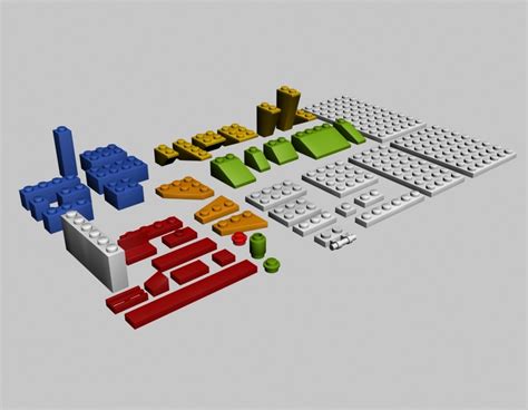 Lego Constructor 3d Model