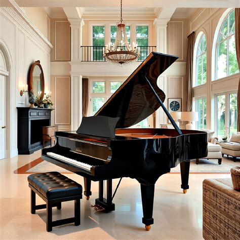 Elegant Grand Pianos And Timeless Furniture For Luxury Living