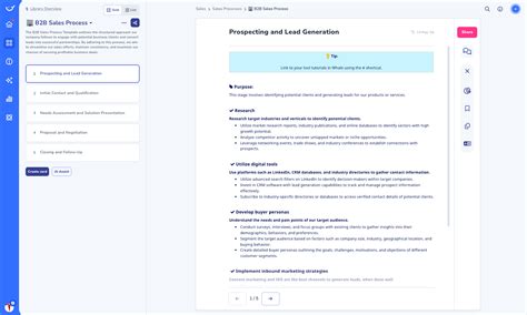 B B Sales Process Template For Streamlined Success Whale