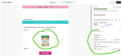Dynamic Image Not Showing In Browse Abandonment Email Klaviyo Community