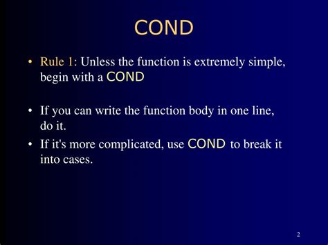 Ppt Writing Lisp Functions Powerpoint Presentation Free Download Id425131