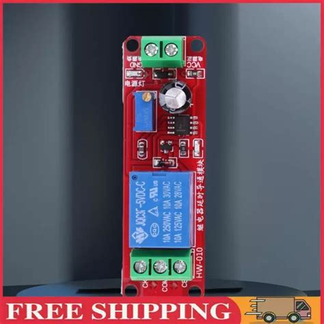 Ne555 Delay Timer Relay Switch Module 0 10s Electronic Components 5v