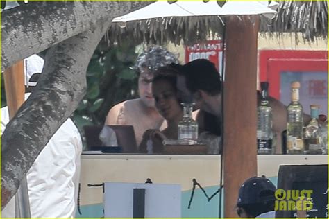 Michael Fassbender Goes Shirtless Kisses Alicia Vikander On Vacation