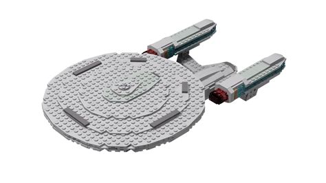 Lego Moc Ambassador Class Uss Enterprise C Version 2 By Legendaj