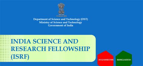 India Science And Research Fellowship Programme 2018 2019 Opportunity