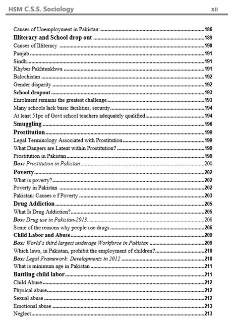 Essential Sociology For Css Pms Hsm Publishers