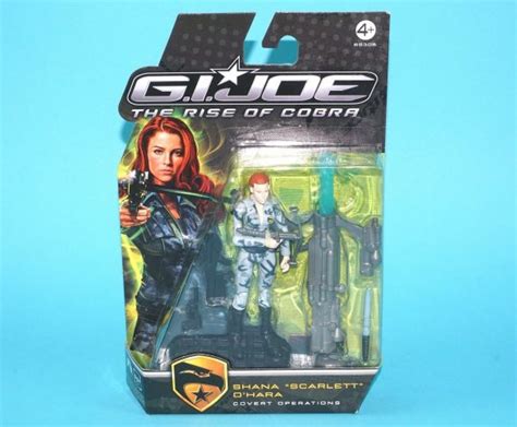 2009 Gi Joe Roc Shana Scarlett Ohara V12 Covert Operations Moc Mosc