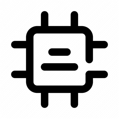 electro module processor icon download on iconfinder