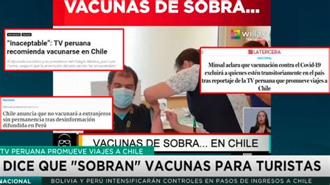 El Gobierno Chileno Descartó Vacunar A Los No Residentes Para Prevenir