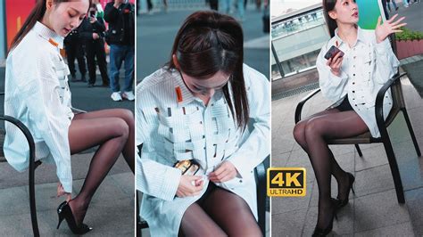 黑丝大长腿车模外拍 레이싱모델 4k 2023上海國際車展09 现场 Beautyleg Racing Model Shanghai