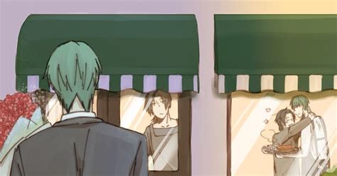 緑高 【ラキおま3】緑高カフェbotアンソロジー 徒花のマンガ ラッキーアイテムはお前なのだよ3 腐向け Pixiv