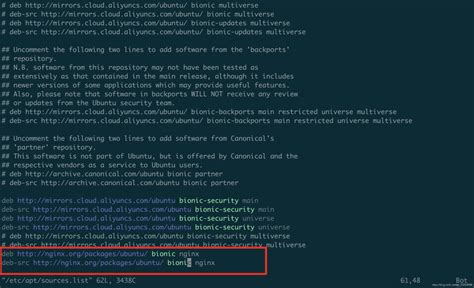 Ubuntu升级或安装nginx最新稳定版（包安装）51cto博客ubuntu 安装nginx