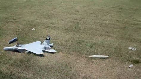 Freewing F 15 Crash Youtube