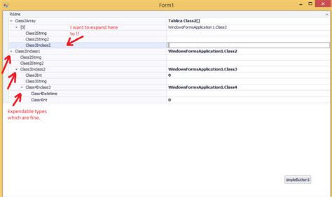 C Expendable Complex Types Inside Complex Types In Any Collection Property Grid Stack