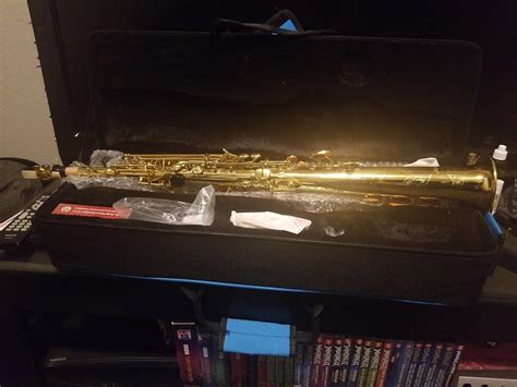 36mo Finance Aisiweier Soprano Saxophone Sax Bb Brass Lacquered