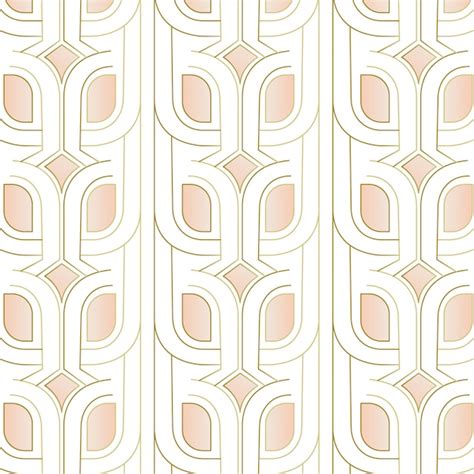 그라데이션 빈티지 아트 데코 원활한 패턴 무료 벡터