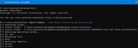 Persistence Com Hijacking Penetration Testing Lab