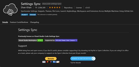 Vscode 多设备 单独同步设置的方法 Helloworld开发者社区