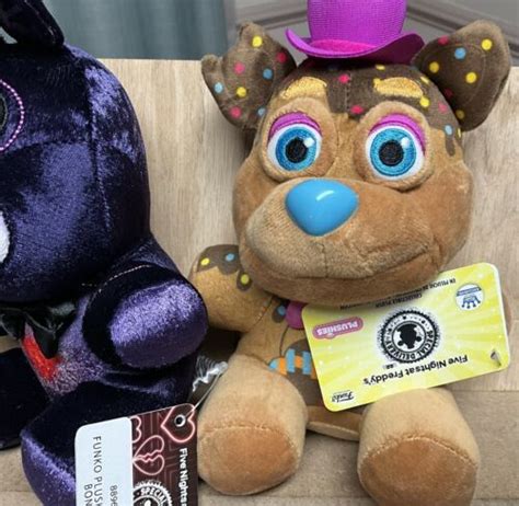 5 Five Nights At Freddys Plush Choc Freddyfoxyblackheart Bonnie