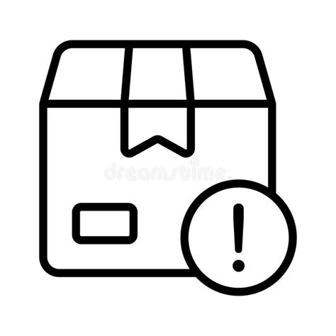 Parcel Warning Stock Vector Illustration Of Package 332227560