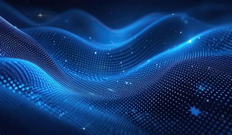 Abstract Digital Waveform Visualization Generate Ai Premium Ai