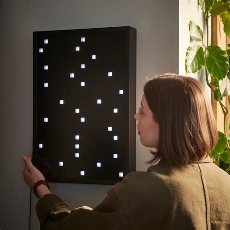 ObegrÄnsad Led Wall Lamp Black Ikea
