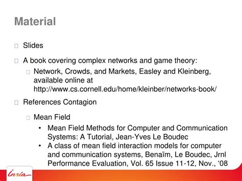ppt performance evaluation of networks part ii powerpoint