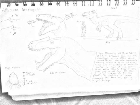 Allosaurus Scan By Jurassicjuan On Deviantart