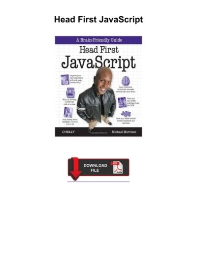 PDF READ Head First JavaScript