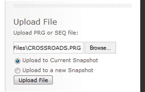 Add Prg And Seq Files Commodoreserver
