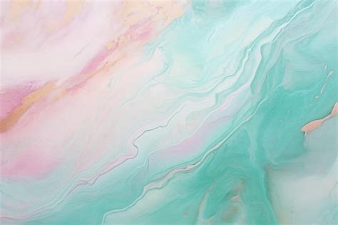 Premium Ai Image Beyond Boundaries Blue Pastel Abstract Turquoise