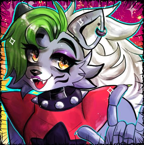 Roxy Drawing I Did Tonight Fivenightsatfreddys