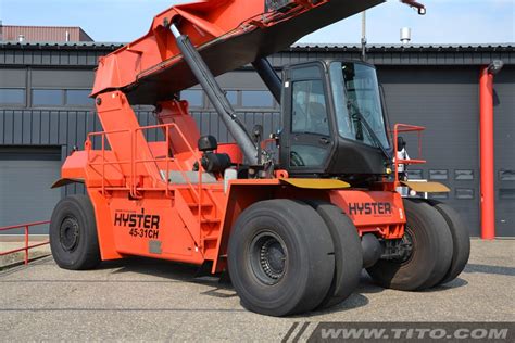 Reachstackers Big Forklifts Tito Lifttrucks Hyster RS CH