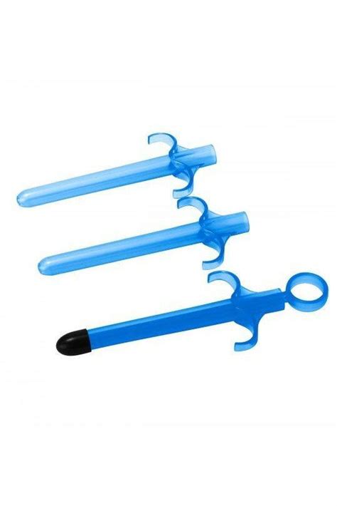 Lubricant Launcher 3 Pack Blue Sex On The Go