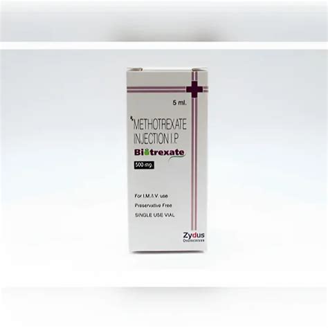 Biotrexate 500 Mg Injection At Rs 500vial Folitrax Injection In