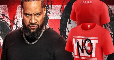 Wwe Releases Jimmy Uso No Yeet Shirt