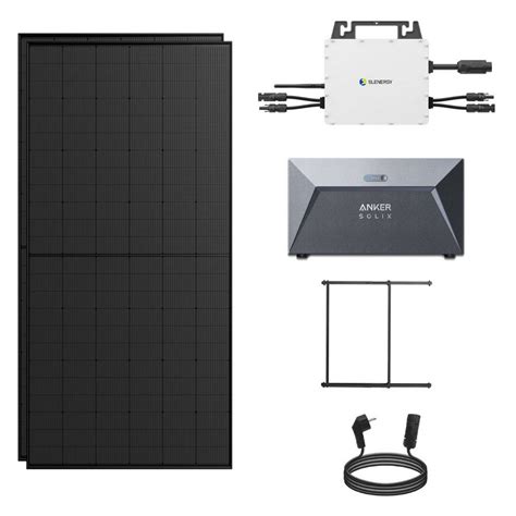 Solar Hook Etm Solaranlage Balkonkraftwerk 850w Mit 800w Slenergy