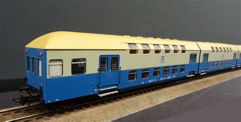 Rivarossi Hr4371 Dr Double Deck Articulated Coach Set