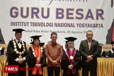 Perdana Dua Dosen Srikandi ITNY Dinobatkan Sebagai Guru Besar TIMES Indonesia