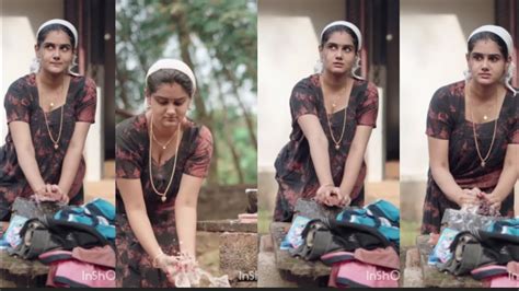 Mallu Actress Jishna Raj Hot Rare Cleverage Shown 🔥🔥💦 Hot Boobs Show 💦 Hot Mallu Actress 🔥💦💦