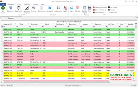 Overview Calibration Control