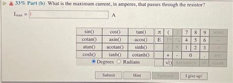 Solved Problem A Capacitor Has A Potential Chegg Com