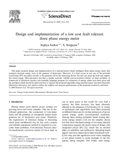 Pdf Design And Implementation Of A Low Cost Fault Tolerant Three