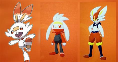 Shield Starter Pokemon Sword Starter Evolutions