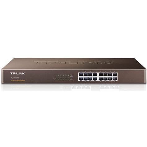 Коммутатор TP-LINK TL-SG1016 16 ports Switch Ethernet 10/100/1000M ...