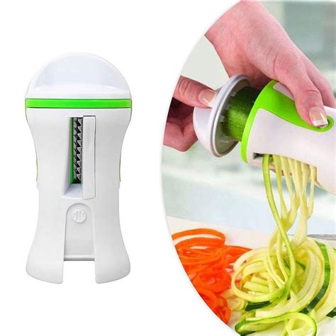 Cortador De Vegetal Legumes Em Espiral Lamina Inox 2 Em 1 Shopee Brasil