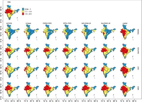 Spatial Pattern Of Coefficient Of Variation For Entire Data Jjas