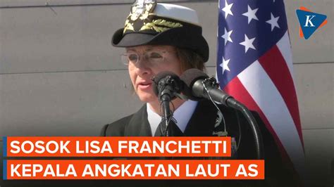 Video Lisa Franchetti Wanita Pertama Yang Jadi Kepala Angkatan Laut As