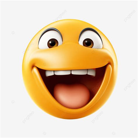 Emoji Riendo Png Ai Generativo Png Dibujos Reír Emoticonos Png Png