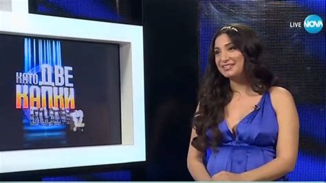 Християна Лоизу По време на лайв в „Като две капки вода“ бебето постоянно рита Nova